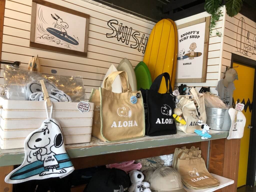 他にない限定のスヌーピーをゲット！ピーナッツオフィシャルショップ「Snoopy’s Surf Shop」｜子供と一緒に楽しくハワイ旅行したい